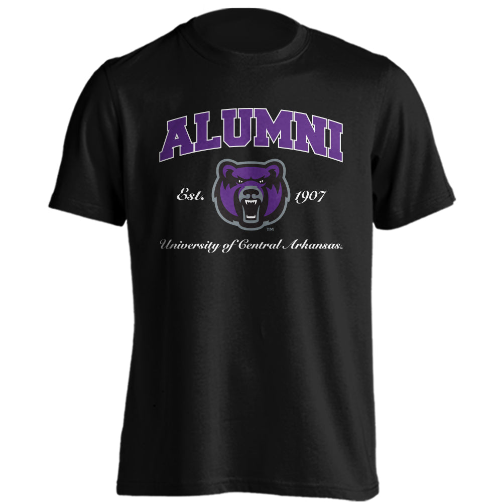 University of Central Arkansas Alumni Logo Short Sleeve T-shirt Tee ...