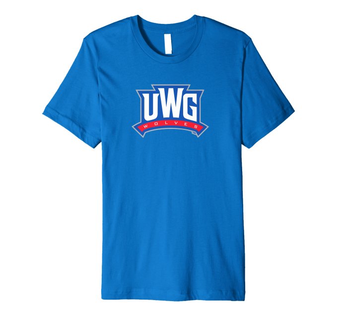 University of West Georgia UWG Wolves Wordmark Premium T-Shirt – Sport ...