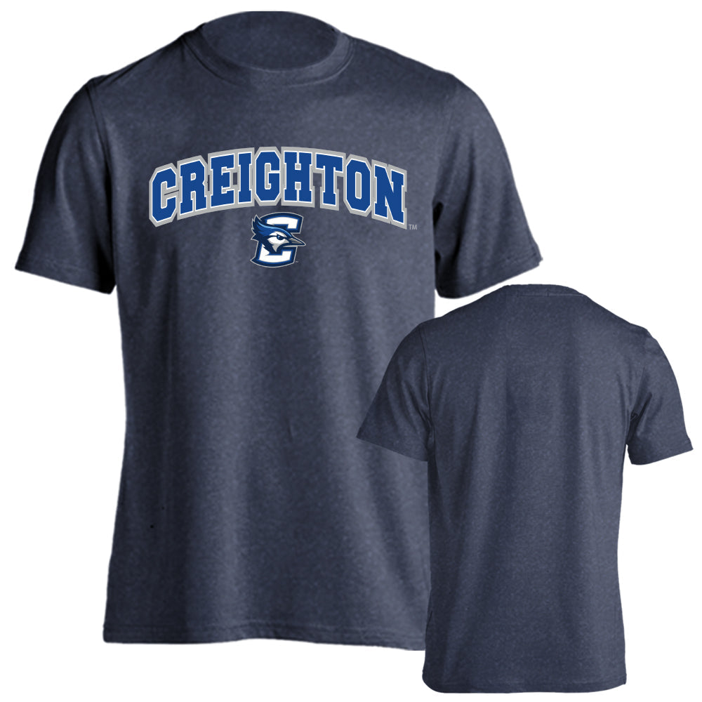 Creighton Bluejays Classic Arch Mascot Short Sleeve T-shirt – Sport ...